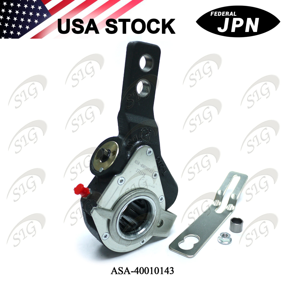 ASA40010143Automatic Slack Adjuster ABA Service Kit 5.5" 1.5" 10 Spline ...