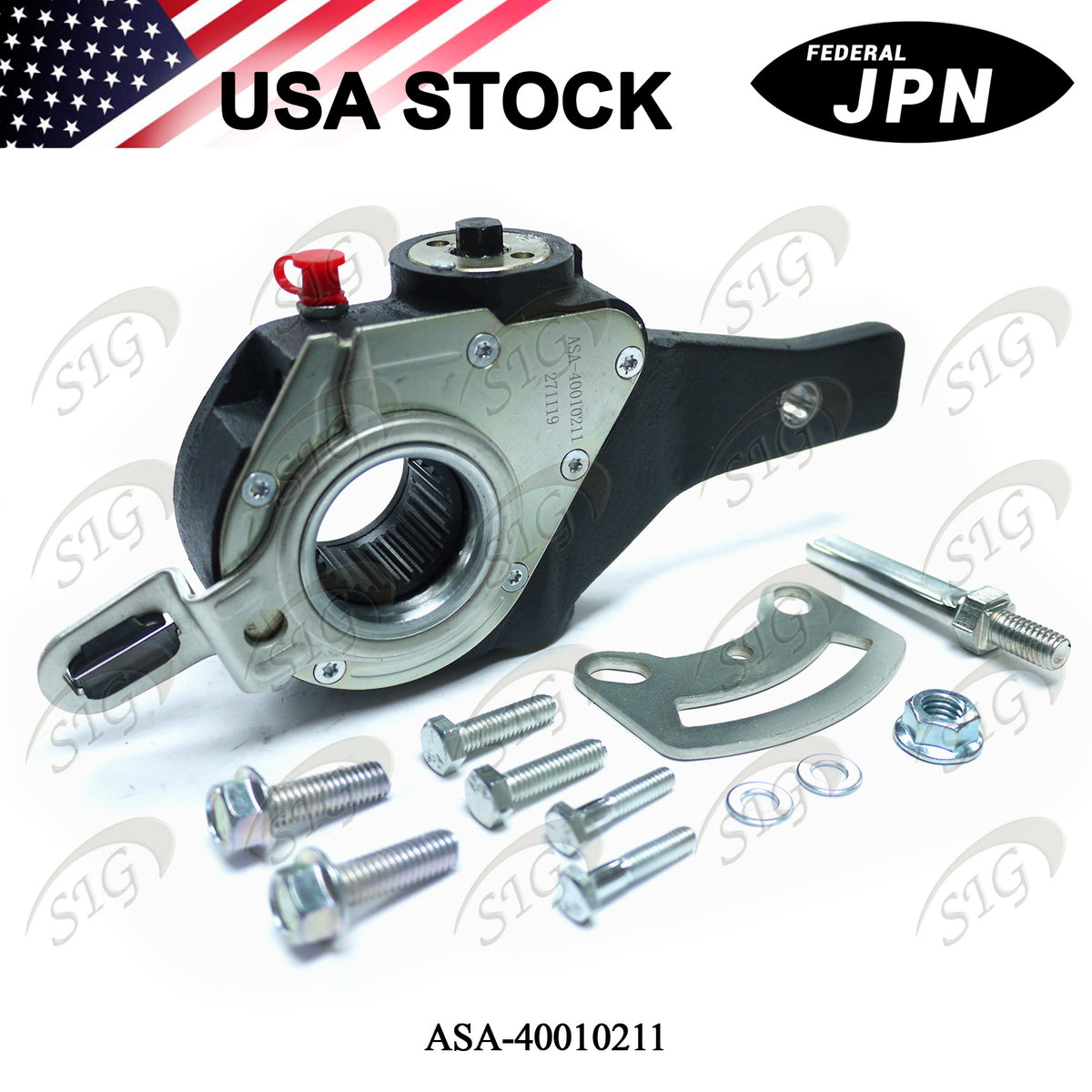 ASA40010211Automatic Slack Adjuster ABA Service Kit 5.5" 1.5" 28 Spline ...