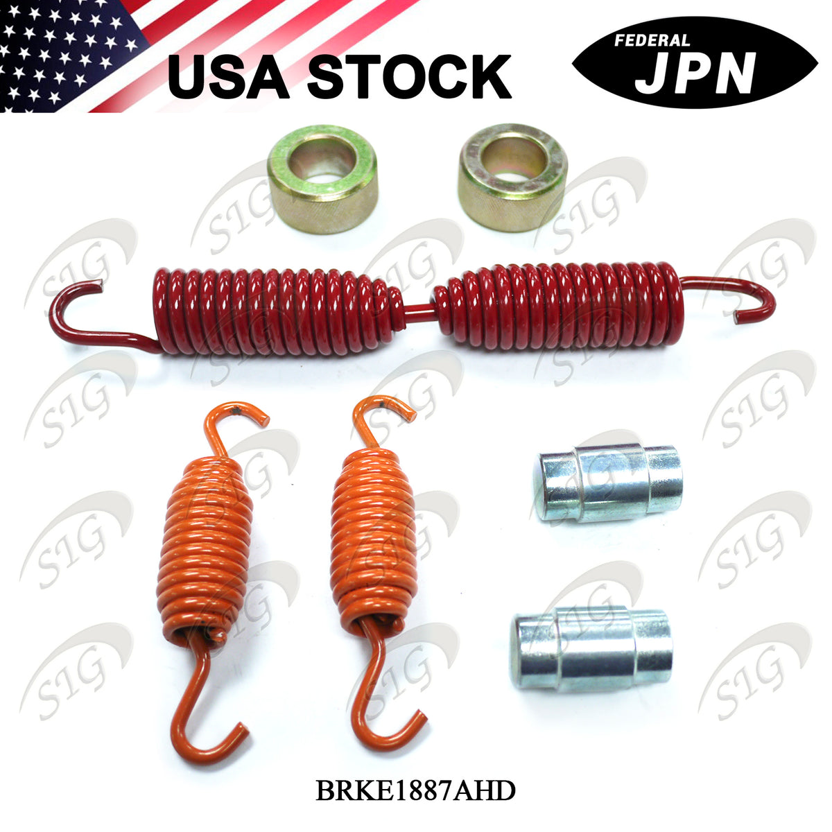 BRKE1887AHDBrake Repair Hardware Kit for 4311E Brake Shoe (Cross ref ...